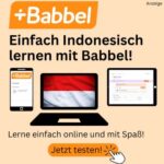 Die wichtigsten Wörter auf Indonesisch | Indonesisch-Wortschatz